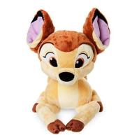 China Bambi with Butterfly Medium Plush Toy 25cm Brown Soft Stuffed Animal OEM for sale