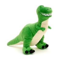 China Original Disney Rex Dinosaur Bean Plush Toy 20cm Soft Stuffed Animal Green for sale
