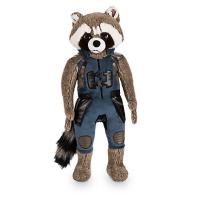China Original Disney Plush Toy Rocket Raccoon 40cm Soft Black Stuffed Animal for sale