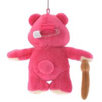 China 3 Lotso Huggin Bear Disney Plush Animals 13cm Keychian For Backpack for sale