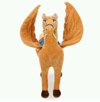 China Disney Sofia First Saffron 16inch Pegasus Horse Plush Stuffed Animal Toy Polyester for sale