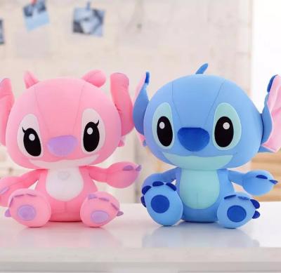 China 12 Inch Foam Particle Disney Stitch Stuffed Animal Toy Plush 30cm OEM Custom for sale
