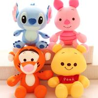 China Disney Plush Toy 12 Inch Foam Particle Filled Soft Cuddly Doll OEM Custom Logo for sale