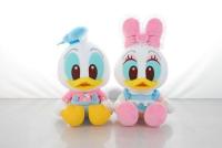 China Disney Donald Duck Daisy Foam Particle Stuffed Plush Toy 30cm OEM Custom for sale