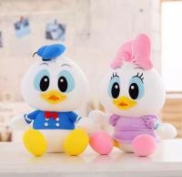 China Disney Donald Duck Daisy Foam Particle Stuffed Plush Toy 30cm OEM Custom for sale