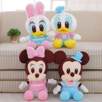 China 10 Inch Disney Mickey and Minnie Foam Particle Plush Toy 25cm Soft Stuffed Doll for sale