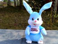 China Funny Singing and Talking Plush Toys with Moving Ear Easter Bunny for sale