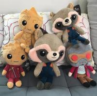 China 20cm Guardians of the Galaxy Plush Toys for Crane Vending Machine CE EN71 for sale