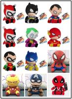 China 8 Inch Marvel Avengers Plush Toys 20cm for Crane Vending Machine OEM Custom for sale