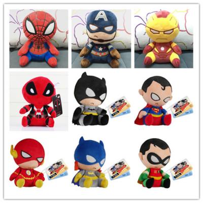China 8 Inch Marvel Avengers Plush Toys 20cm for Crane Vending Machine OEM Custom for sale