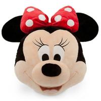 China Original Disney Mickey Mouse Minnie Mouse Big Head Cushion Pillow 40x45cm Polyester for sale