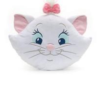 China Original Disney Marie Big Face Cushion 35x35cm Polyester Pillow White Custom Logo for sale