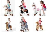 China Mechanical Pony Ride On Walking Animal for Kids Amusement Park 66x31x72cm for sale