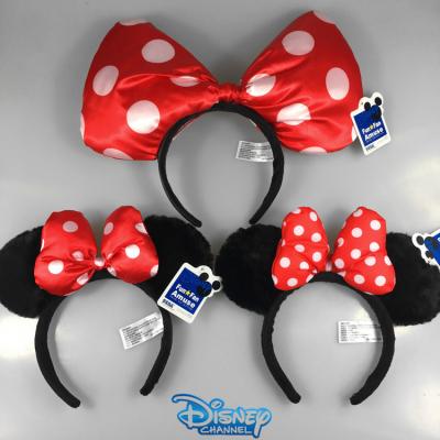 China Custom Disney Plush Hairband Headband for Girls OEM 16-20cm SGS Certified for sale