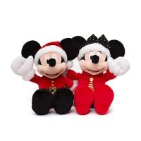 China Custom OEM Disney Mickey Mouse Minnie Mouse Plush Toy 40cm Red Short Plush for sale