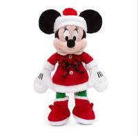 China Disney Christmas Mickey Mouse Minnie Mouse Plush Toys 45cm Red Custom Logo OEM for sale