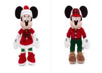 China Disney Christmas Mickey Mouse Minnie Mouse Plush Toys 45cm Red Custom Logo OEM for sale