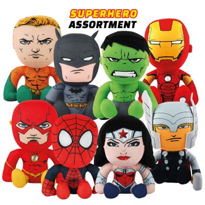 China Custom Super Hero Plush Toys 20cm OEM Promotion Gifts Polyester Collection for sale