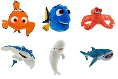 China Disney Finding Dory 2 Plush Toy 40cm Full Color Soft Stuffed Animal Doll for sale