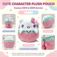 China Wholesale Custom Cute Sanrio Sakura Plush Pillow for Kids Gifts and Collectors for sale