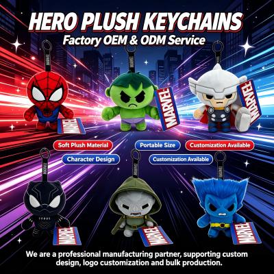 China Disney Marvel Series Doll Keychains for sale