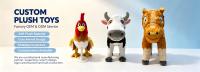 China Cute Animal Cartoon Plush Toy Soft Stuffed Dolls For Children for sale