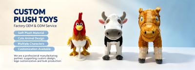 China Cute Animal Cartoon Plush Toy Soft Stuffed Dolls For Children for sale