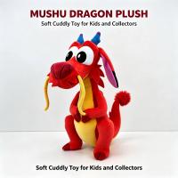 China Cute Disney Mushu Dragon Plush Toy Custom Stuffed Animals For Brands for sale