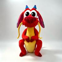 China Cute Disney Mushu Dragon Plush Toy Custom Stuffed Animals For Brands for sale