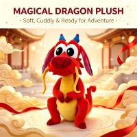 China Cute Disney Mushu Dragon Plush Toy Custom Stuffed Animals For Brands for sale