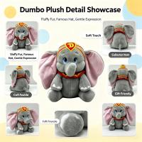 China Cute Custom Disney Plush Toys Dumbo - D Cartoon Character Stuffed Animals for sale