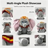 China Cute Custom Disney Plush Toys Dumbo - D Cartoon Character Stuffed Animals for sale