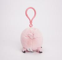 China Cute pink Hamm keychain plush for sale