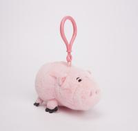 China Cute pink Hamm keychain plush for sale