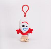 China Cute Portable Forky Plush Doll Keychain for sale