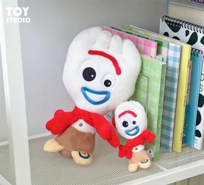 China Cute Portable Forky Plush Doll Keychain for sale
