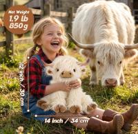 China Cute Highland Cow Companion Plush for sale