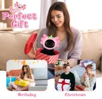 China Black Cat Plush (Strawberry Axolotl Hood) for sale