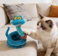 China Cute Plush Gary De’Snake Disney Soft Toys 35*12*15cm Size for sale