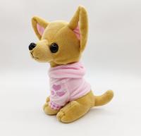 China Cute Dog - Chihuahua Stuffed Animal Toys Custom Design For Kids for sale