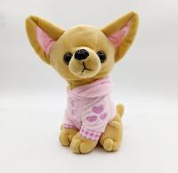 China Cute Dog - Chihuahua Stuffed Animal Toys Custom Design For Kids for sale