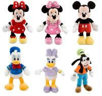 China Original Disney Classic Mickey Family Plush Toys 22cm for sale