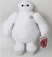 China Big Hero 6 Baymax Plush Toy Rotational Hand 20cm 30cm 40cm Soft Polyester Stuffed Doll for sale