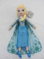 China Disney Frozen Elsa Plush Doll 40cm 50cm Soft Stuffed Toy for Kids for sale