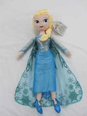 China Disney Frozen Elsa Plush Doll 40cm 50cm Soft Stuffed Toy for Kids for sale
