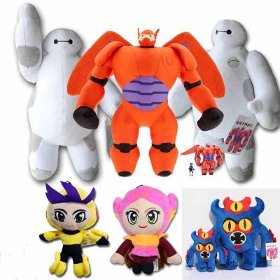 China Big Hero 6 Baymax Plush Toy 18-40cm Soft Polyester Stuffed Doll for Kids Pets for sale