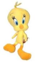 China Looney Tunes Tweety Bird Stuffed Plush Toy 25cm Soft Polyester Collectible for sale