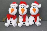 China Disney Frozen Olaf Snowman Stuffed Plush Toy 40cm Customizable Christmas Holiday Gift for sale
