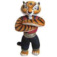 China Custom Kungfu Panda Tigress Plush Toy 20-40cm Soft Stuffed Animal for Promotion Gifts for sale