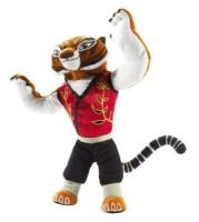 China Custom Kungfu Panda Tigress Plush Toy 20-40cm Soft Stuffed Animal for Promotion Gifts for sale